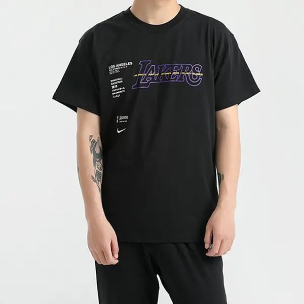 Nike Los Angeles Lakers Short Sleeve Training T-shirt