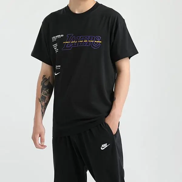 Nike Los Angeles Lakers Short Sleeve Training T-shirt