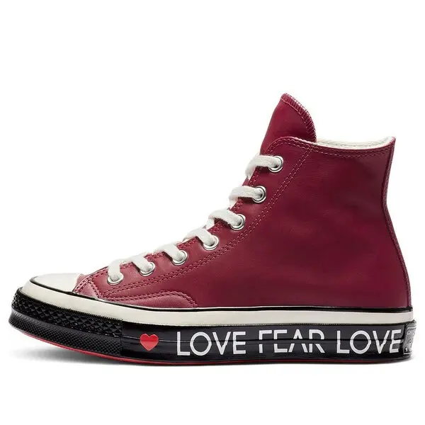CONVERSE Chuck 70 Hi "love Graphic - Black/white/red