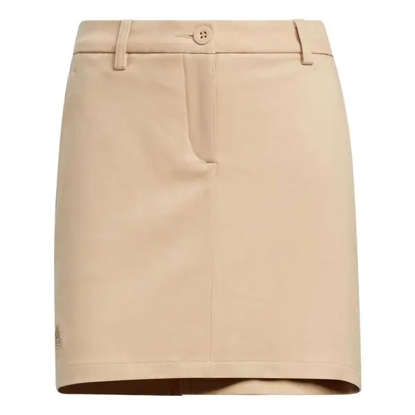 Adidas Play Green Twill Skirt - Beige