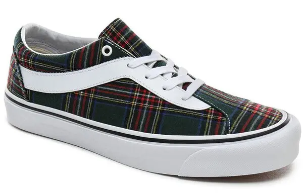 VANS Bold Ni Tartan Sneakers - Black/white
