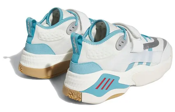 Adidas Streetball 3.0 Low Top Sneakers - Grey/white/blue