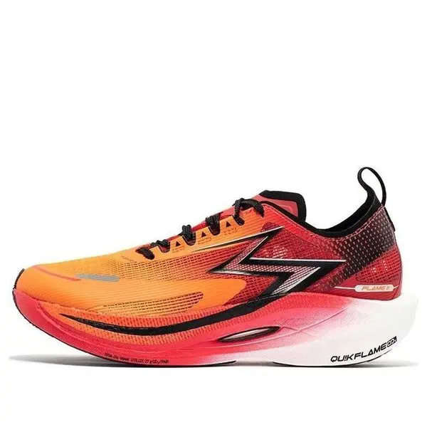 361 DEGREES Fly Burn 2.5 Performance Sneakers - Orange/red