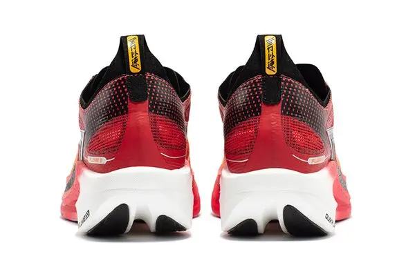 361 DEGREES Fly Burn 2.5 Performance Sneakers - Orange/red