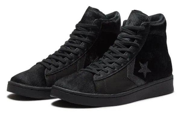 CONVERSE Pro Leather Pony Hair High Top Sneakers
