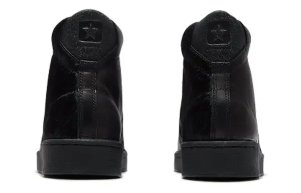 CONVERSE Pro Leather Pony Hair High Top Sneakers - Black