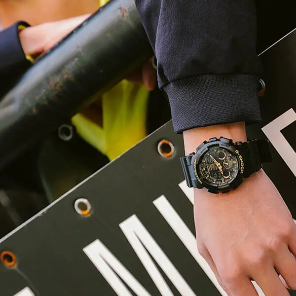 Casio G-shock Analog-digital Camouflage Watch