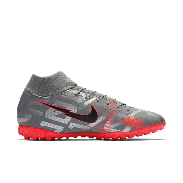 Nike Mercurial Superfly Academy Tf Turf Athletic Lace Up High Top Sneakers