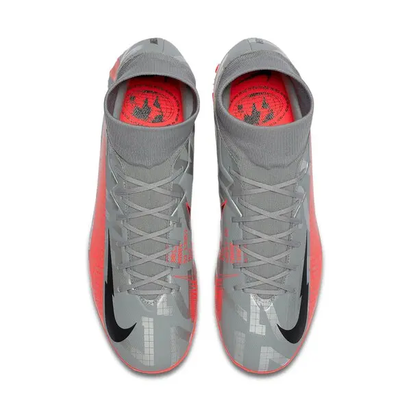 Nike Mercurial Superfly Academy Tf Turf Athletic Lace Up High Top Sneakers