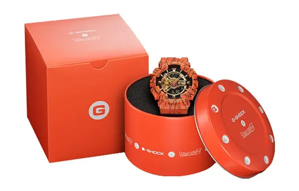 Casio G-shock Analog-digital Watch - Blackorange