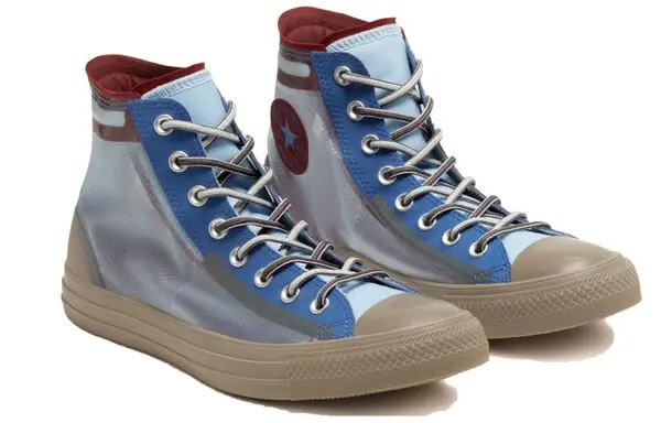 CONVERSE Chuck Taylor All Star High Top Sneakers - Grey/blue