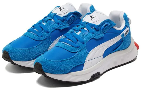 PUMA Wild Rider "future Blue" Sneakers - Blue/white/red