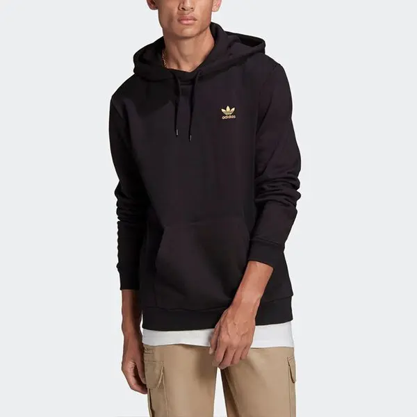 Adidas Originals Hooded Pullover - Black