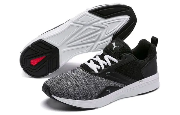 PUMA Nrgy Comet Athletic Sneakers - Gray/black/white