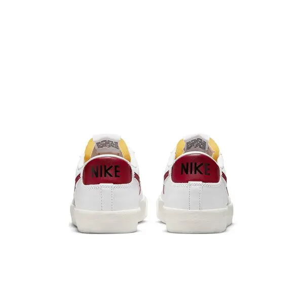 Nike Blazer Low '77 Vintage Sneakers - White/red