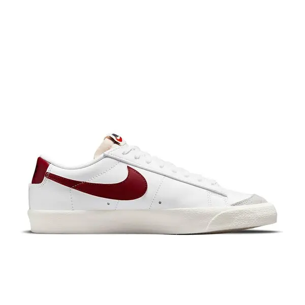 Nike Blazer Low '77 Vintage Sneakers - White/red