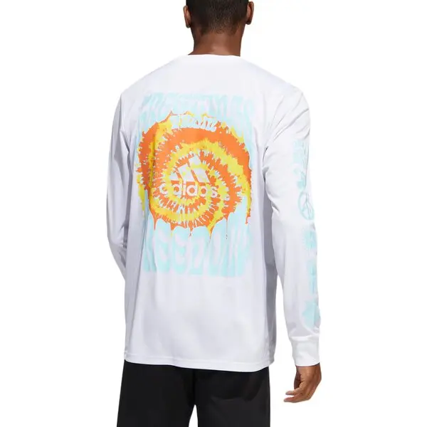 Adidas Graphic Print Long Sleeve T-shirt