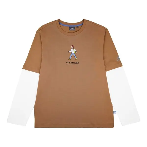 NEW BALANCE X Zero Per Zero Colorblock Long Sleeve Tee