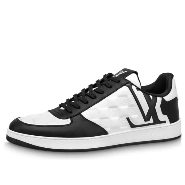 LOUIS VUITTON Rivoli Sneakers - White/black/gold