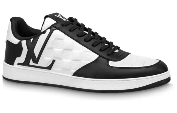 LOUIS VUITTON Rivoli Sneakers - White/black/gold