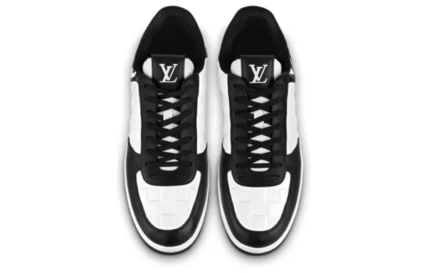 LOUIS VUITTON Rivoli Sneakers - White/black/gold
