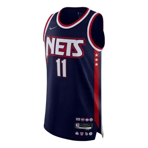 Nike X Nba Brooklyn Nets Kyrie Irving 11 Jersey - Blue