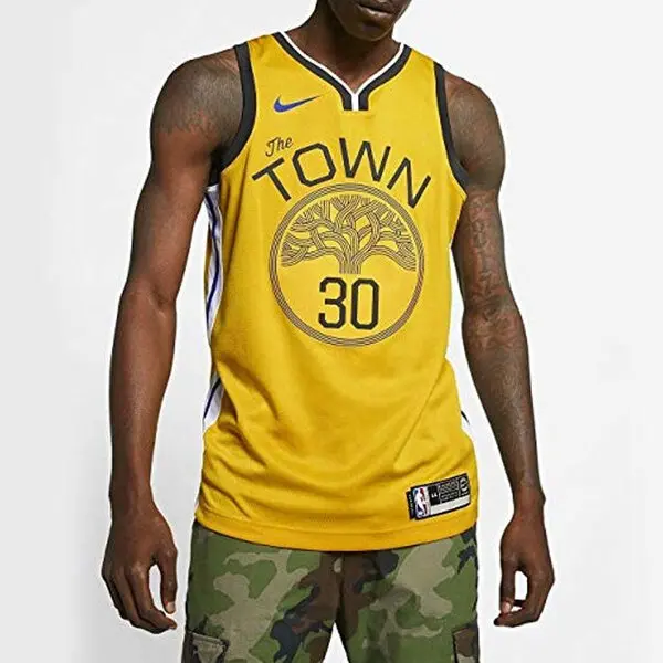 Nike Golden State Warriors Stephen Curry "the Town" Jersey