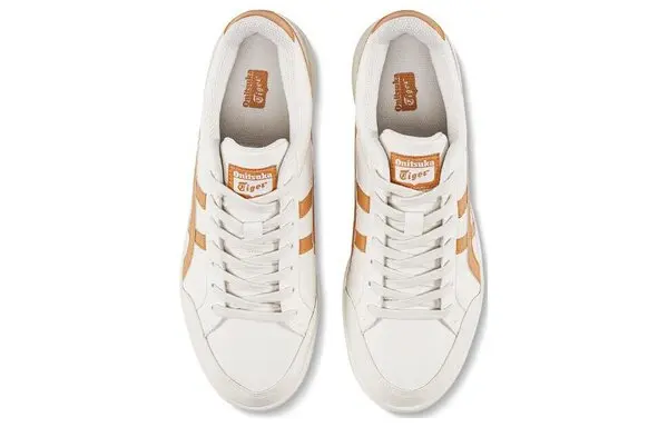 Onitsuka Tiger Advanti Lace-up Sneakers - White/orange