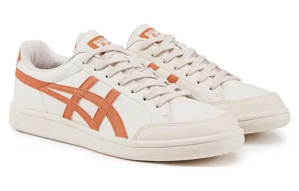 Onitsuka Tiger Advanti Lace-up Sneakers - White/orange