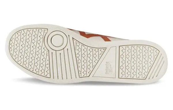 Onitsuka Tiger Advanti Lace-up Sneakers - White/orange