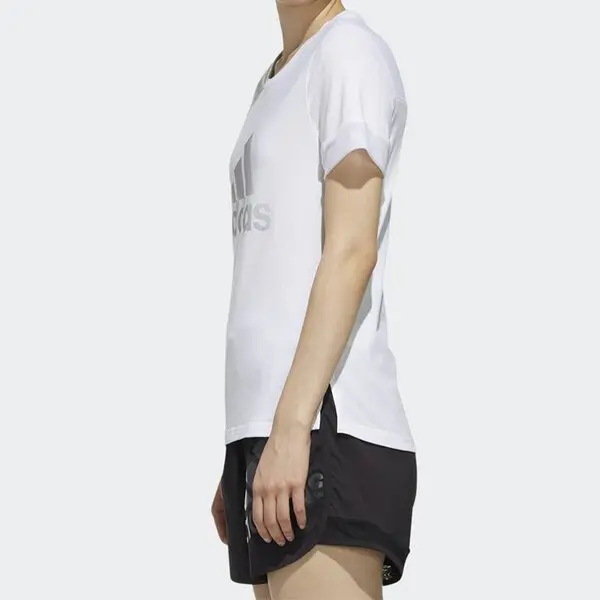 Adidas Short Sleeve Graphic T-shirt - White