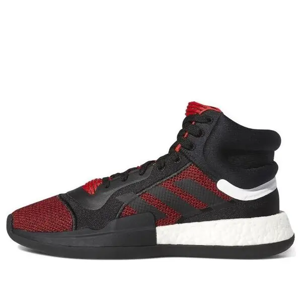 Adidas Marquee Boost High Top Sneakers - Black