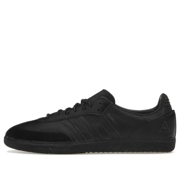 Adidas Pharrell X Humanrace Samba "black Future" Sneakers - Black/black