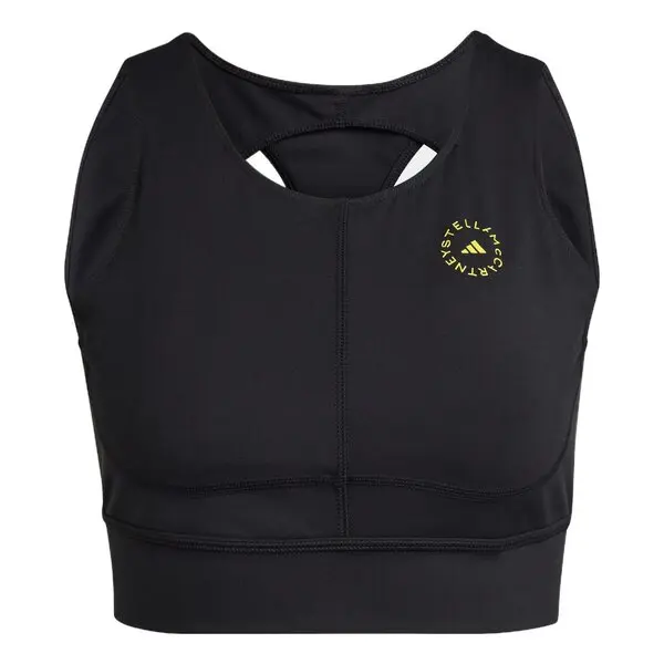 Adidas By Stella Mccartney Truepurpose Training Crop Top - Black