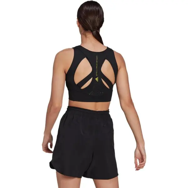 Adidas By Stella Mccartney Truepurpose Training Crop Top - Black