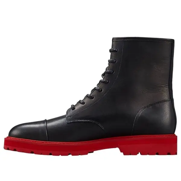 Onitsuka Tiger The Onitsuka Lace-up Boot - Black/classic Red