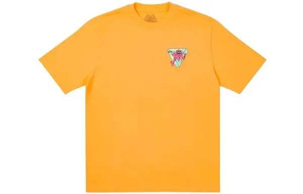 PALACE X M-zone Crossover Small Tri-ferg Pattern Short Sleeve T-shirt - Tan