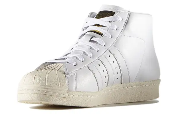 Adidas Originals Pro Model Vintage High Top Sneakers - White/chalk