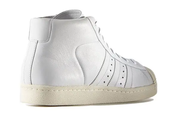 Adidas Originals Pro Model Vintage High Top Sneakers - White/chalk