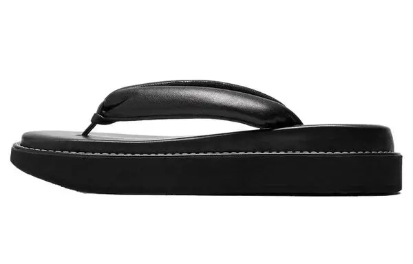 Onitsuka Tiger Setta Nm Platform Thong Sandals - Black
