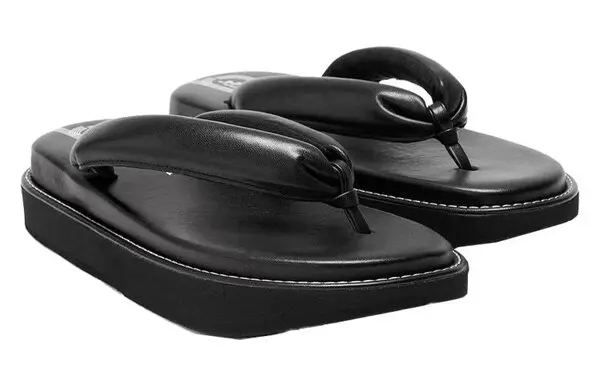 Onitsuka Tiger Setta Nm Platform Thong Sandals - Black
