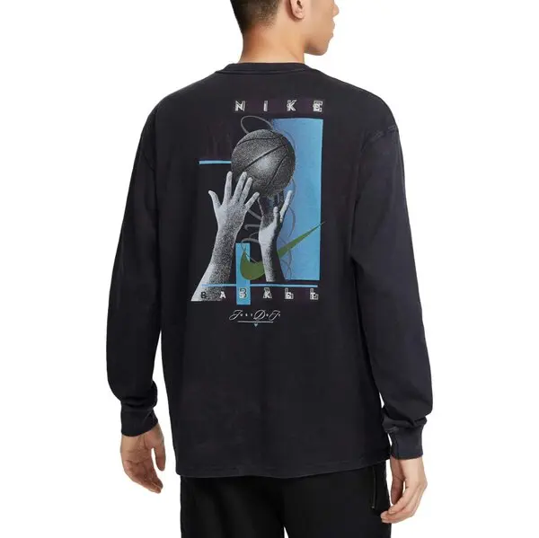 Nike Max90 Long Sleeve Basketball T-shirt Asia Sizing