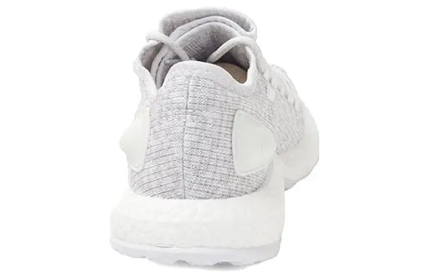 Adidas Pureboost Low Top Lace-up Sneakers - Grey/white