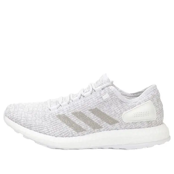 Adidas Pureboost Low Top Lace-up Sneakers - Grey/white