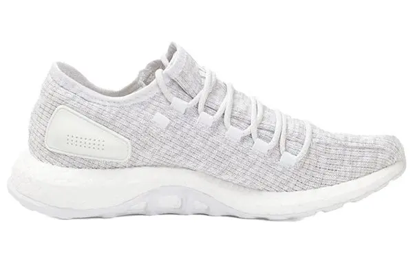 Adidas Pureboost Low Top Lace-up Sneakers - Grey/white