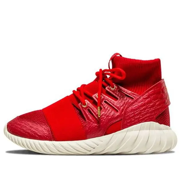Adidas Tubular Doom "chinese New Year" High Top Sneakers - Red