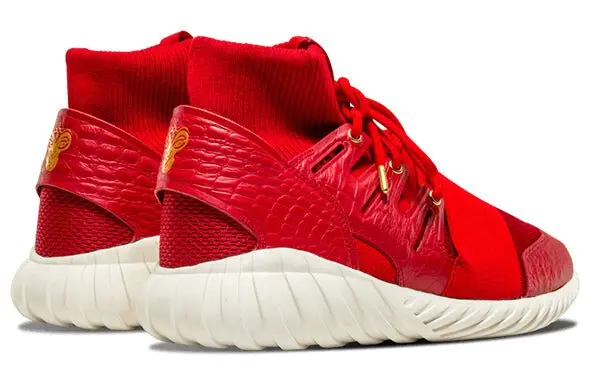 Adidas Tubular Doom "chinese New Year" High Top Sneakers - Red
