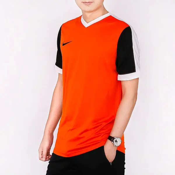 Nike Striker V Neck Jerseys 'orange White
