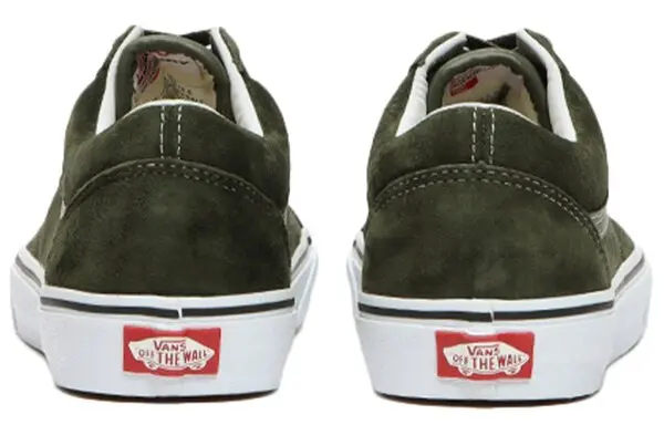 VANS Old Skool Pig Suede Sneakers - Green
