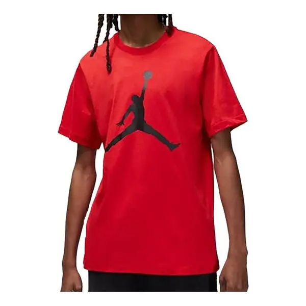 JORDAN Jumpman Logo T-shirt 'red Black - Red/multi-color